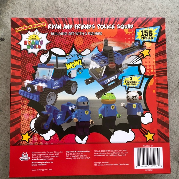 Ryan’s World | Toys | New Ryans World And Friends Police Squad | Poshmark